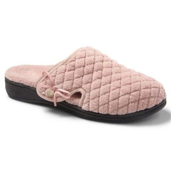 Vionic | Shoes | Vionic Slippers Womens 9 Adilyn Mule Rose Pink Quilted ...